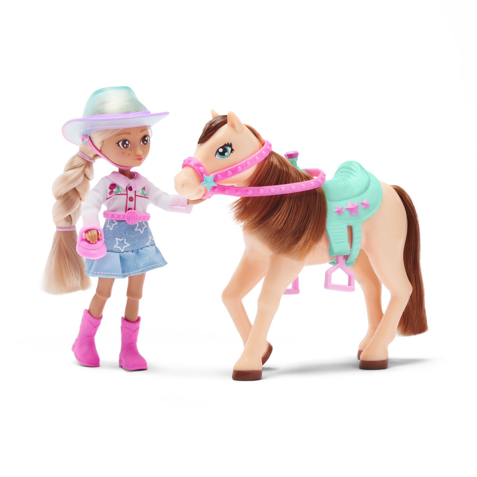 Charlie & Daisy | 5.5-inch Doll and Toy Horse | Hey Bestie